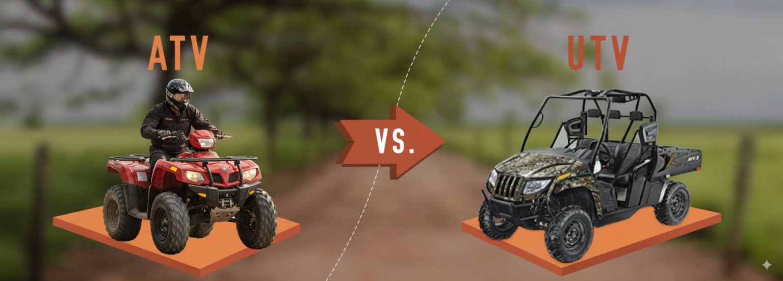 ATV vs UTV: Diferencias, Usos, Seguridad y Cómo Elegir el Mejor ...